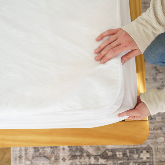 Bamboo Mattress Protector | Protect From Spills & Dust Mite Allergens ...
