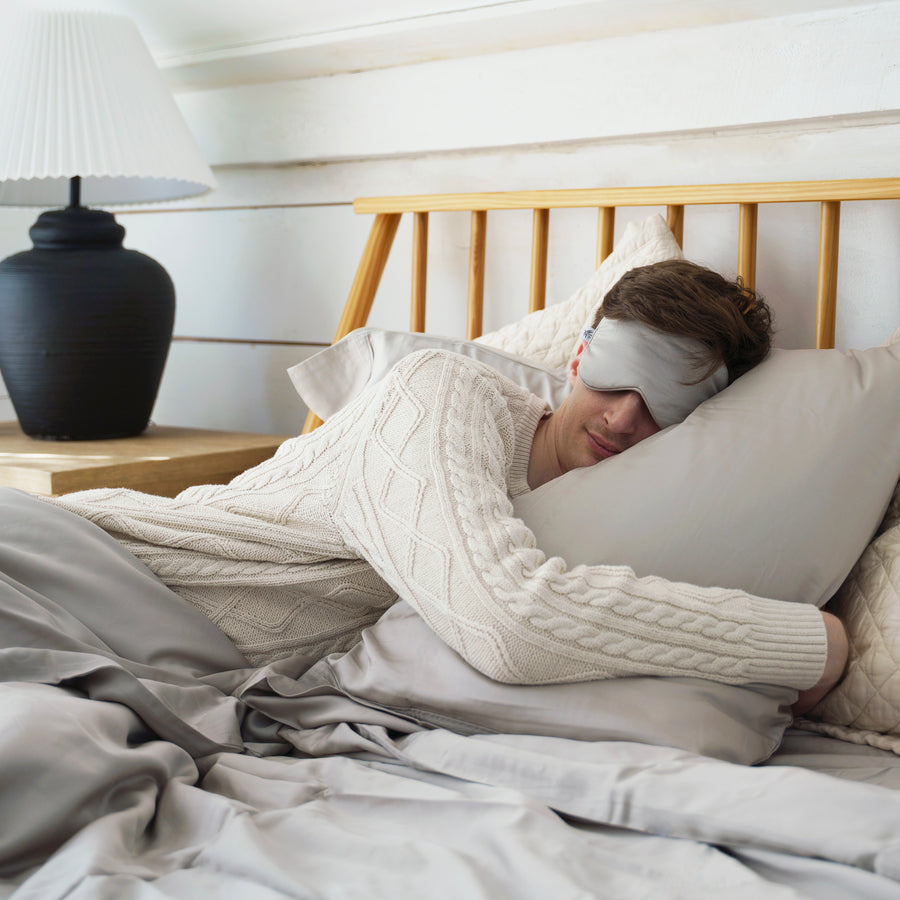 Simply Organic Bamboo Sleep Mask | Soft & Breathable Sleep Masks